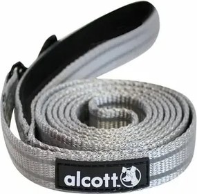 Alcott Reflexní vodítko pro psy šedá - velikost M