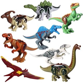 Figurky Jurský Svět Dinosauři 8 ks