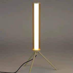 Béžová skleněná stolní lampa ZUIVER SCOTTY