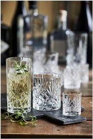 Křišťálové sklenice v sadě 6 ks na whiskey 310 ml Melodia – Lyngby Glas