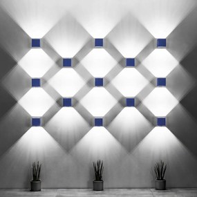 Sollux Lighting Nástěnné svítidlo QUAD 1 ultramarín