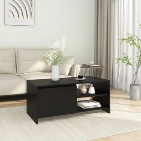 Konferenční stolek černý 102 x 50 x 45 cm kompozitní dřevo,  809828 HangarStore.cz