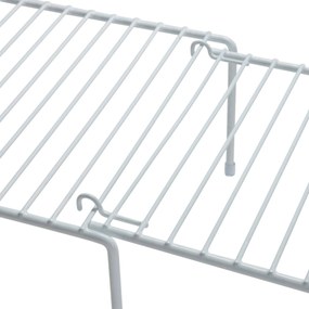 CONFORTIME Přídavná police, roztahovací, výsuvná, bílá, 38-68cm x 26 EXTENSIBLE2