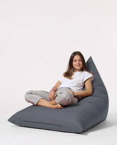 Atelier del Sofa Zahradní sedací vak Pyramid Big Bed Pouf - Fume, Kouřová