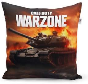 Sablio Polštář Call of Duty Warzone - tank - 60x60 cm