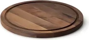 Continenta kulaté prkénko na steaky ořech / Prkénko / O 28 x 1,8 cm /