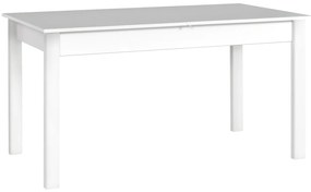 Rozkládací stůl ALBA 2 80x140/180cm Barevné provedení noh: Bílá, Barevné provedení ALBA: Grafit