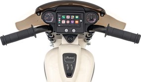 Ramiz Dětská motorka Chopper INDIAN bílá