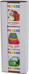 Dětské hry PEXESO sada 3 ks