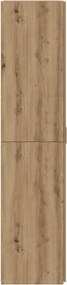 Vysoký bufet Artisanový dub 70 x 42,5 x 185 cm 3365589