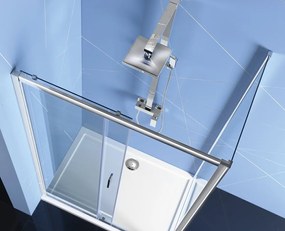 Polysan, Easy Line obdélníková sprchová zástěna 1000x700mm L/P varianta, EL1015EL3115