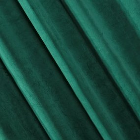 Hotový závěs VILLA  - na pásce, tmavě zelený