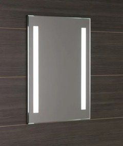 Aqualine, LED podsvícené zrcadlo 50x70cm, knoflíkový vypínač, ATH5