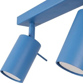 Sollux Lighting Stropní svítidlo RING 4L azurové