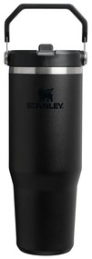 Černá termoska z nerezové oceli 890 ml IceFlow™ Flip Straw 2.0 Tumbler Black – Stanley