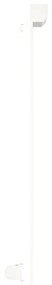 vidaXL Předokenní roleta hliníková 110 x 220 cm [144971] Barva: Bílá