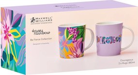 Porcelánové hrnky v sadě 2 ks 380 ml Be Fierce – Maxwell &amp; Williams