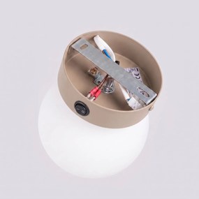 Sollux Lighting Nástěnné svítidlo YOLI 1 taupe s vypínačem