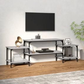 826323 vidaXL TV skříňka šedá sonoma 157 x 35 x 52 cm kompozitní dřevo