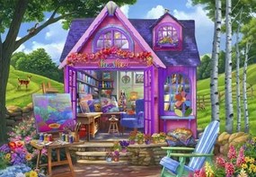 BLUEBIRD Puzzle Studio v chatě / 1000 dílků / od 14 let