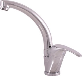 Slezák - RAV Dřezová baterie SÁZAVA - SAx06.x/2, Chrom Připojovací hadičky - závit: 1/2", Typ ovládací páky: Ovládací páka č.: 0 - (SA006.5/2)