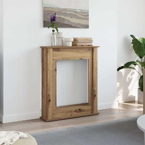 vidaXL Krbový rám 75x20x87,5 cm, konstrukční dřevo [854581] Barva: dub artisan