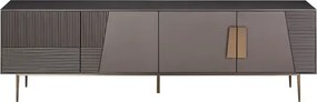 TV stolek Stilig ST101B 200 cm grafit/zlatý
