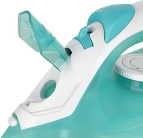 Emerio SI-110298.4 bílá/tyrkysová / Napařovací žehlička / 2000 W / Ker