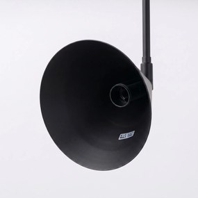 Sollux Lighting Nástěnné svítidlo NOX 2 černé s vypínačem