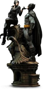 Figurka dc comics - batman and catwoman diorama - art scale 1/6