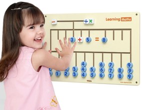 Senzorická Montessori deska VIGA pro učení počítání