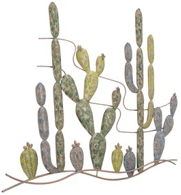 Nástěnná dekorace Mauro Ferretti Cactus, 90x2,5x64 cm