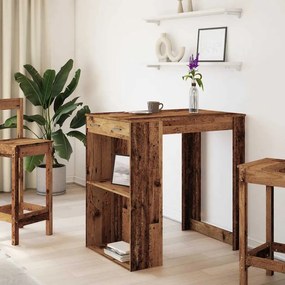 Barový stůl old wood 102 x 70 x 103,5 cm kompozitní dřevo 3309328