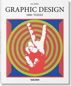 Taschen designové knihy Graphic Design 1890-Today