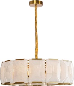 Toolight Toolight, stropní svítidlo 60cm 6xE14, APP1797-8CP, zlatá matná, OSW-04569