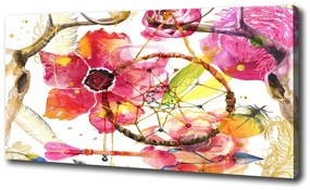 Wallmuralia Moderní obraz canvas na rámu Květinový vzor 100x50