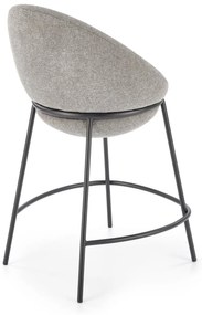 HALMAR H118 barová židle šedá