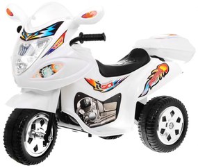 HračkyZaDobréKačky Dětská elektrická motorka BJX-088 bílá