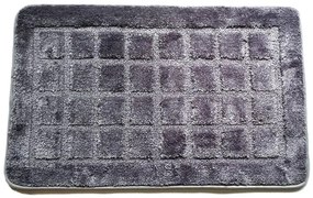 Jahu s.r.o. Koupelnová předložka KOSTKA-Tmavě šedá(50x80cm)