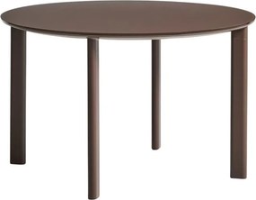 Kulatý zahradní jídelní stůl se skleněnou deskou ø 120 cm Erice – Kave Home