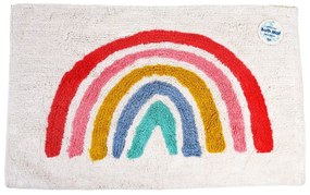 Bílá koupelnová předložka 83x52,5 cm Rainbow – Rex London