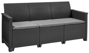 Pohovka ALODIA 3 SEATER | grafit