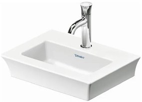 Duravit White Tulip - Umývátko 450x330 mm, 1 otvor pro baterii, bílá 0737450041