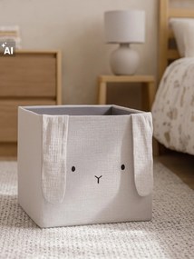 Sinsay - Úložná krabička s motivem králíka - šedá