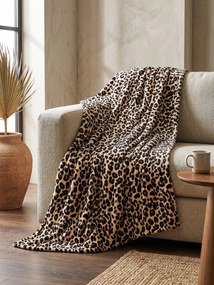 Sinsay - Deka s leopardím vzorem - béžová