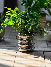 Kameninový obal na květináč ø 16 cm Shine – Bloomingville
