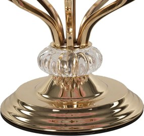 Stolní lampa Tarty 54 cm růžovo-zlatá