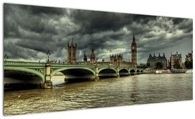 Londýnský Big Ben - obrazy (100x40cm)