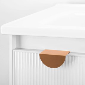 Rea Mario, sada koupelnového nábytku s umyvadlem 60cm, bílá matná, REA-M0005