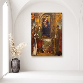 Gario Obraz na plátně Madona a svatí bologna Rozměry: 40 x 60 cm